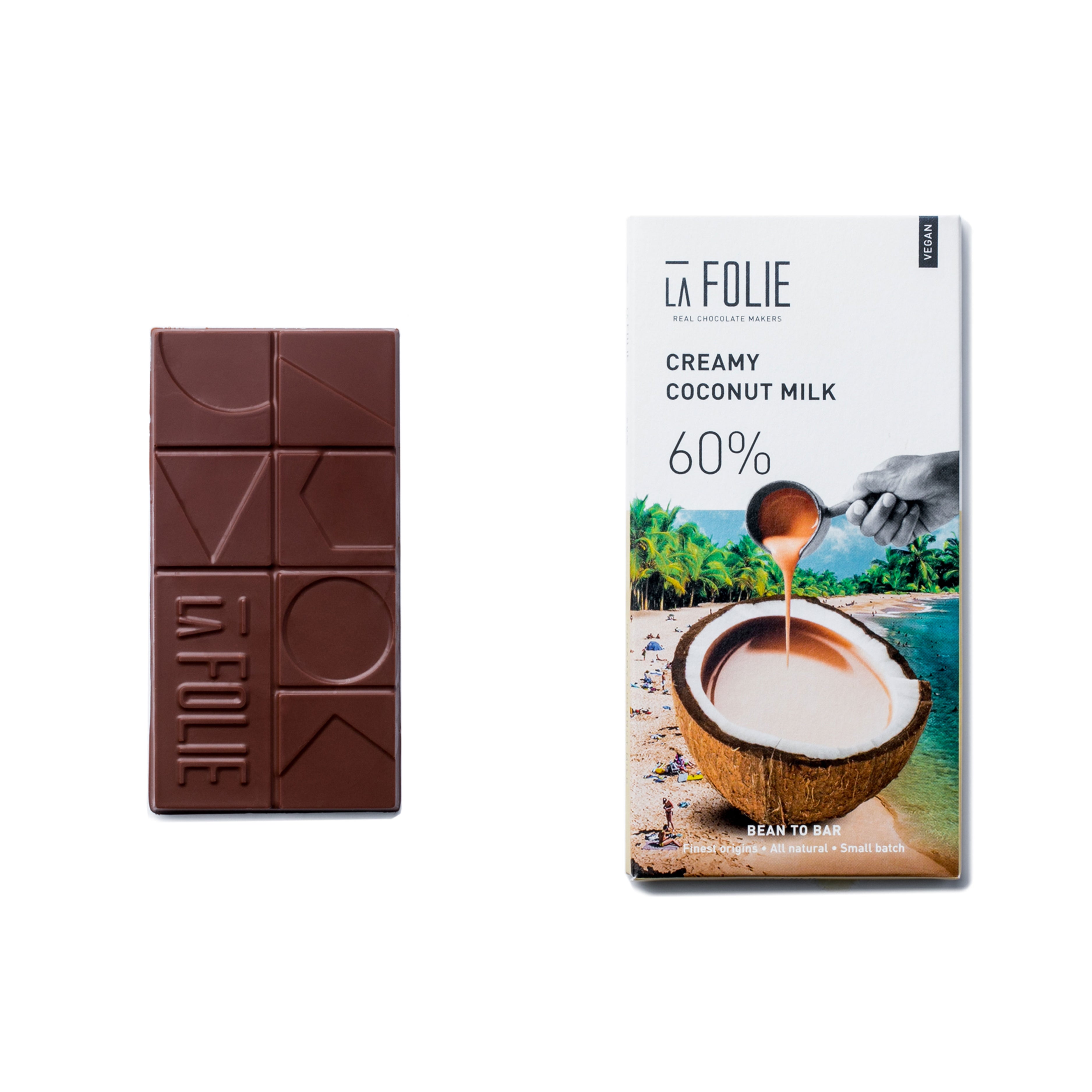 Vegan Chocolate (Creamy Coconut) – yodeli.in